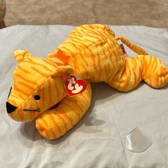 Ty | Toys | Ty Pillow Pal Collection Tiger Name Is Purr Size 4 | Poshmark